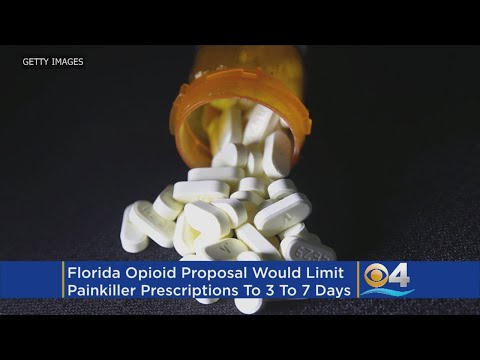 Florida Lawmakers Want Pain Pill Limits, Surgeons Object