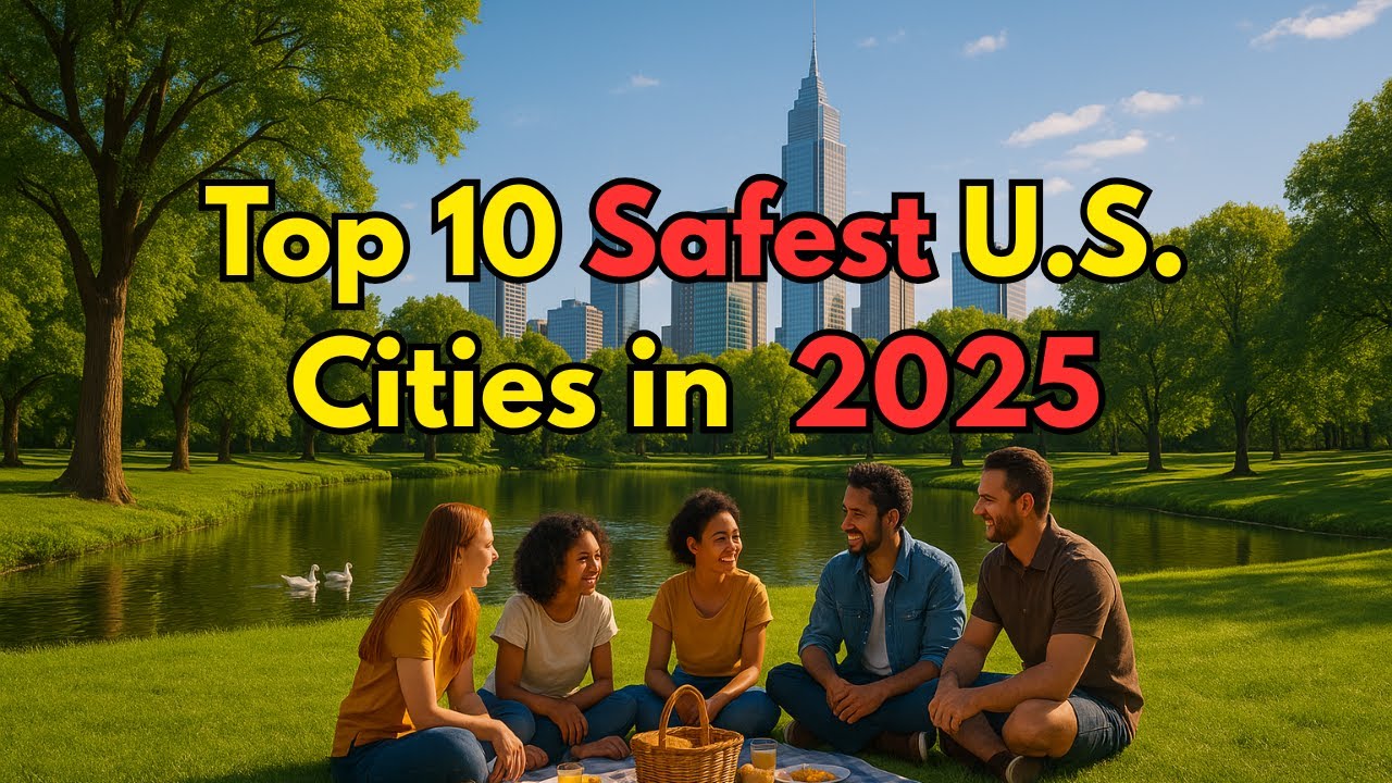Top 10 Safest U.S. Cities in 2025