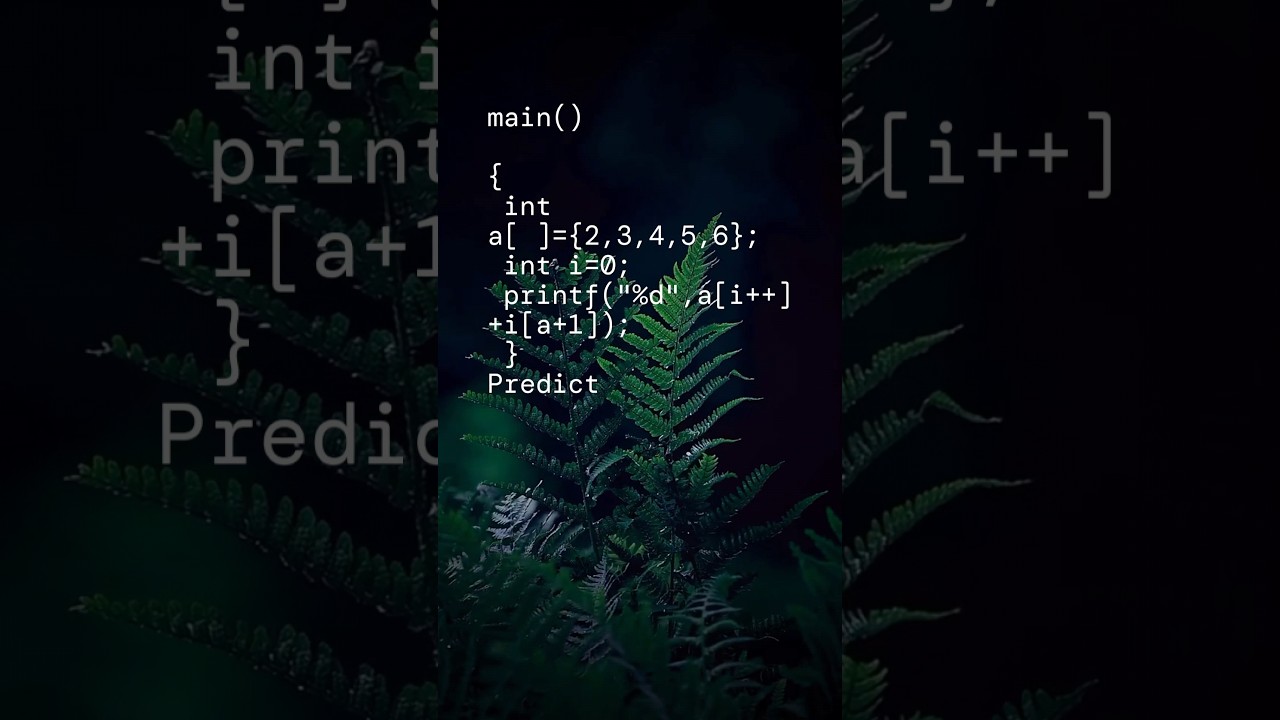 Predict Output | #code #program #practice #logic #maths #cprogramming #clanguage @Educationslearning