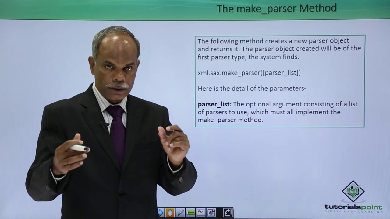 Python - The Make Parser Method