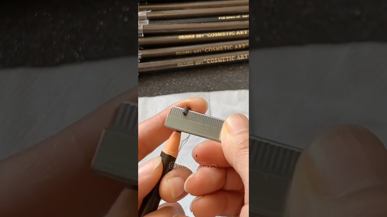 Best Eye Brow Pencil : How To Sharpen Eyebrow Pencil Super Easy Way To Sharpen ❤️