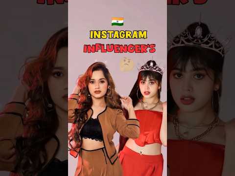 Top 10 Most beautiful ❤️ Indian female Influencers 🇮🇳 #instagram #influencer #spy09 #ytshorts