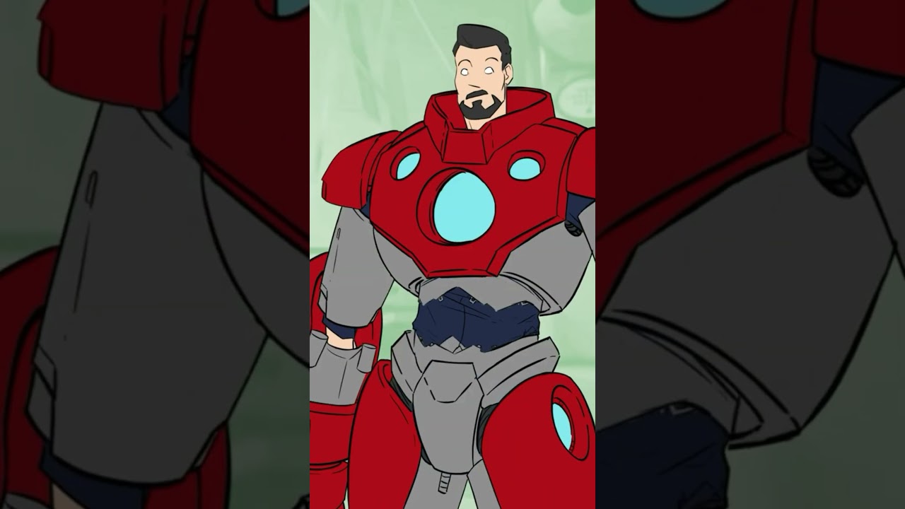 Iron Man Christmas Fan Animation