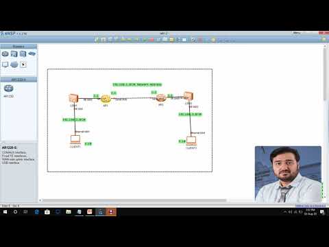 how to configure RIP Routing protocol step by step in huawei Router