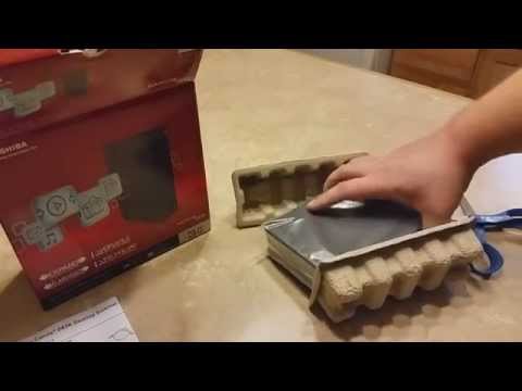 3TB Toshiba Canvio Usb 3.0 External Hard Drive Unboxing and Benchmarking