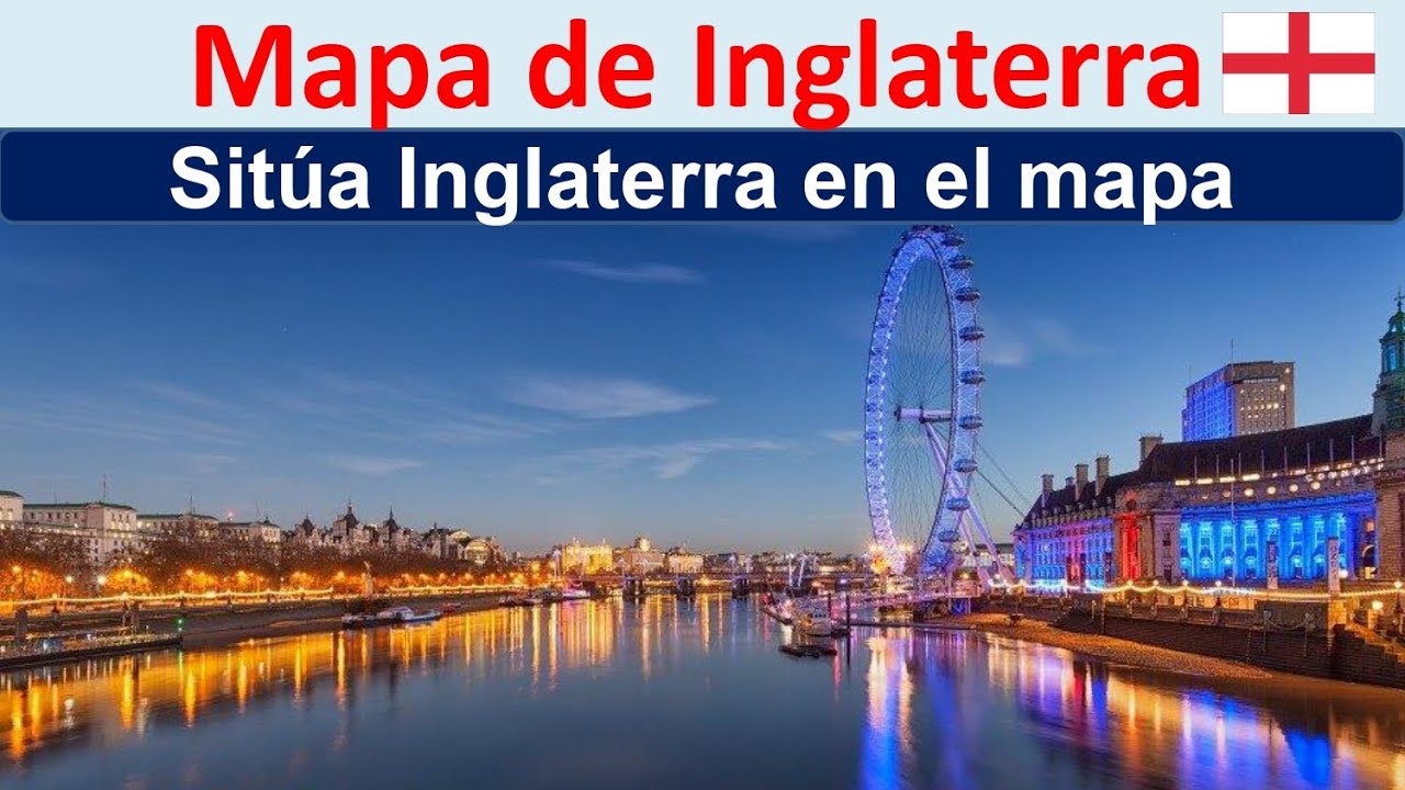 Mapa de Inglaterra