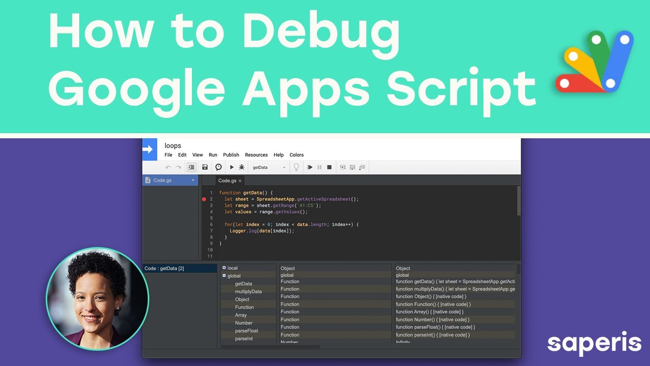 How to Debug Google Apps Script
