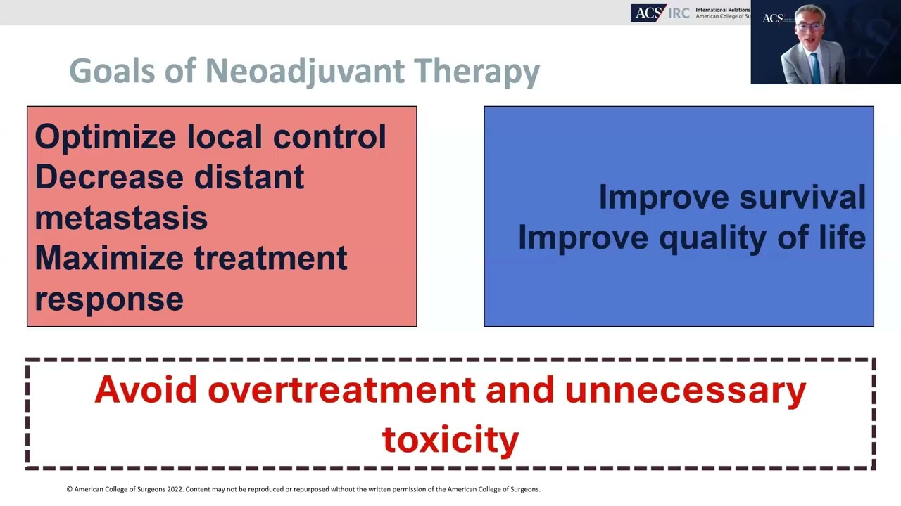 ACS Webinar - Operative Standards for Rectal Cancer
