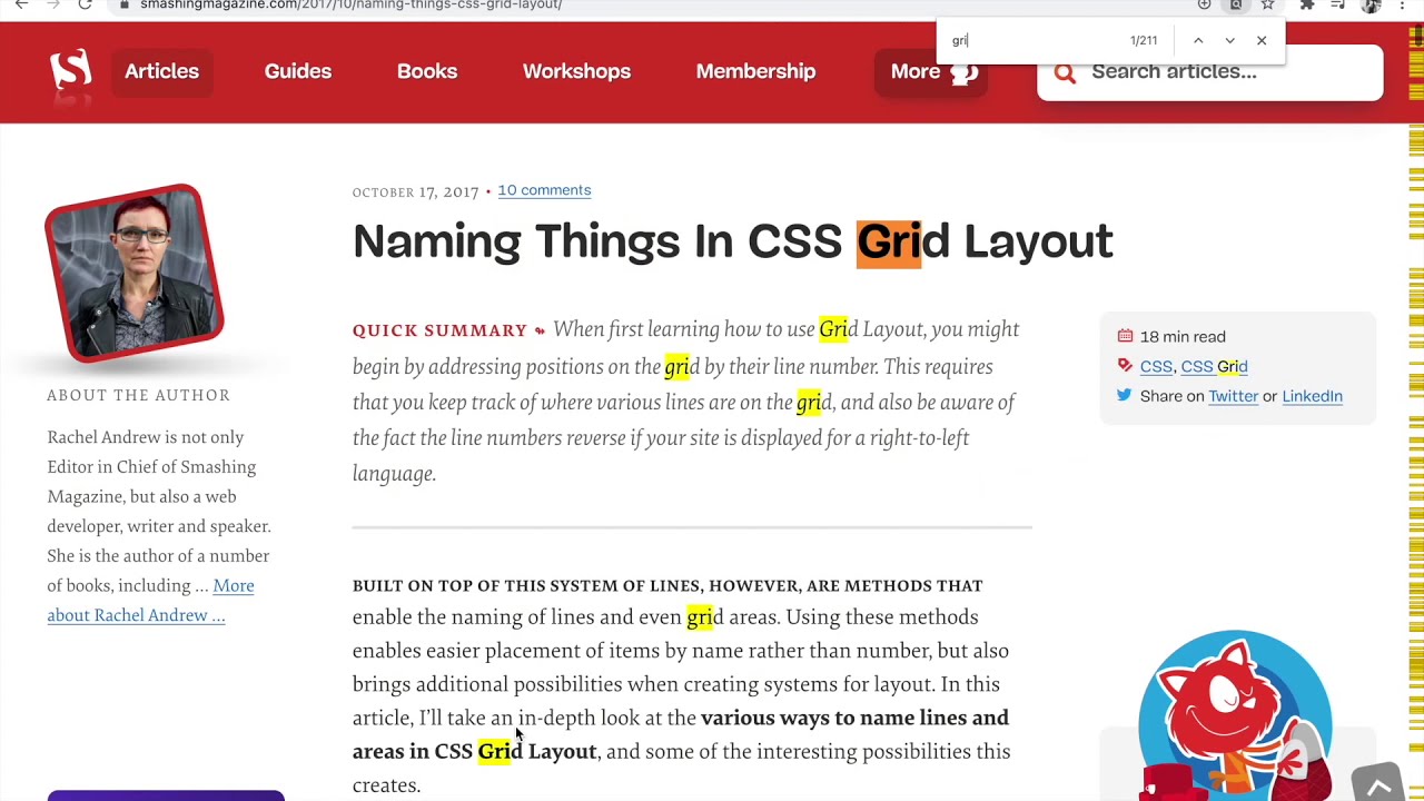 Code with me - #css3 Grids for my Github project