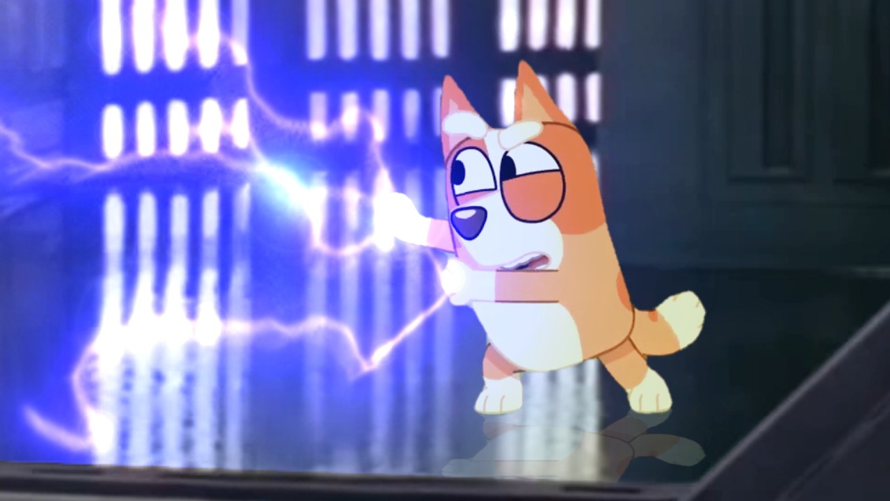 Bluey and Bingo Vs. Darth Vader