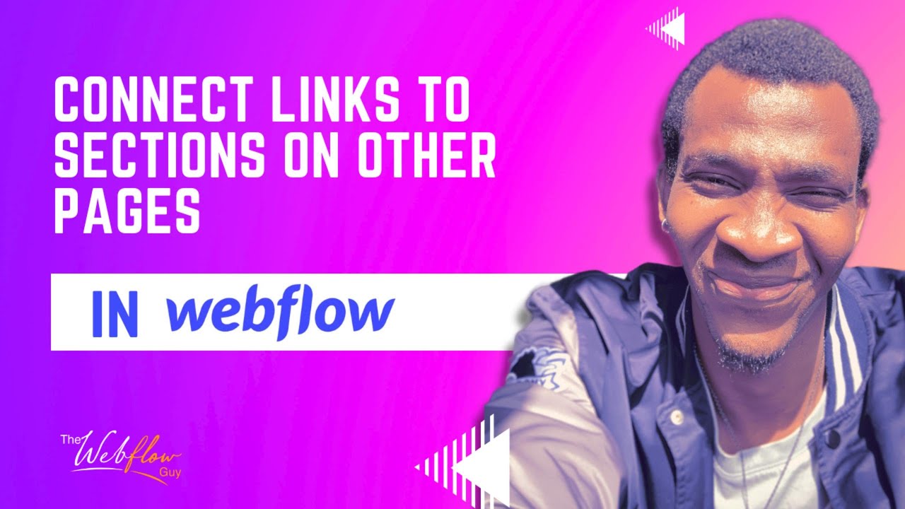 Connect links to sections on other pages in Webflow - (BEGINNER FRIENDLY)