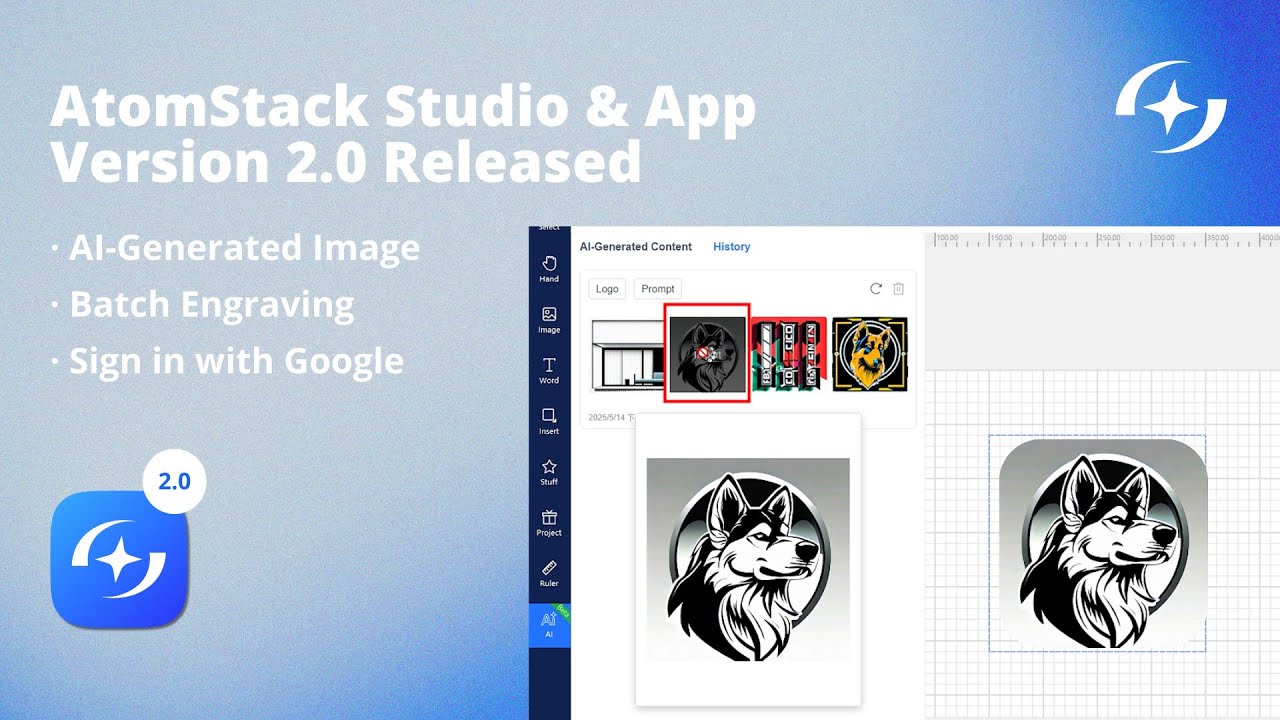 AtomStack Studio & App — Version 2.0 Released