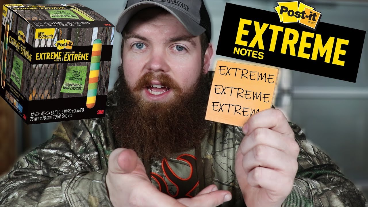 Do EXTREME Post-It Notes Really Work?