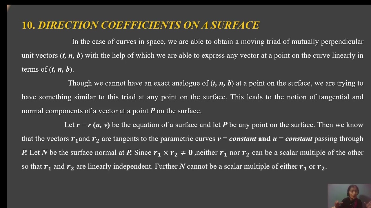 Msc Sem II  Unit   I Differential Geometry   15