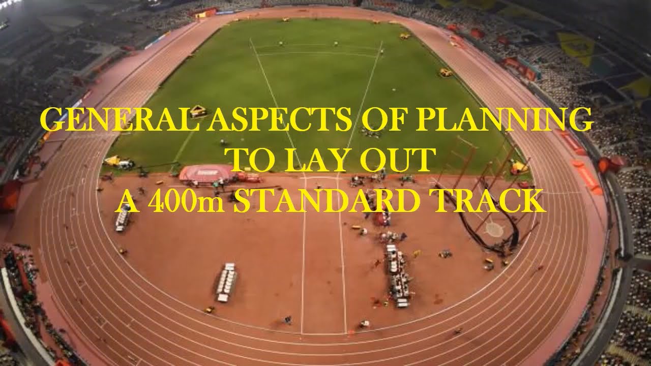 400m Track Marking Part 1 ( Latest Easy Method)
