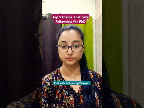 Top 5 Exams that give Fellowship for PhD! #shorts #csirnet #trending #teachingpathshala #jyotikumari