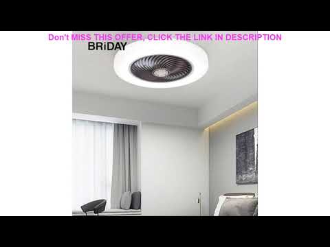 Best smart ceiling fan fans with lights remote control bedroom decor ventilator lamp 52cm air Invis