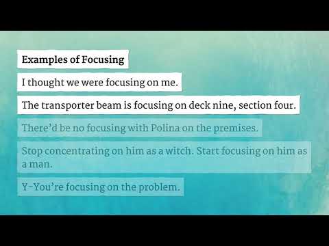 FOCUSING pronunciation • How to pronounce FOCUSING