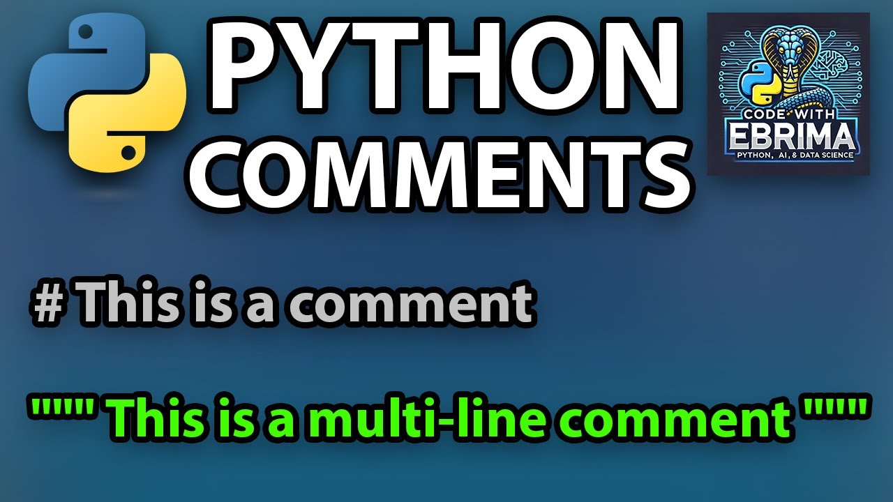 Comments in Python Explained 2025: Single-Line, Multi-Line, and Debugging
