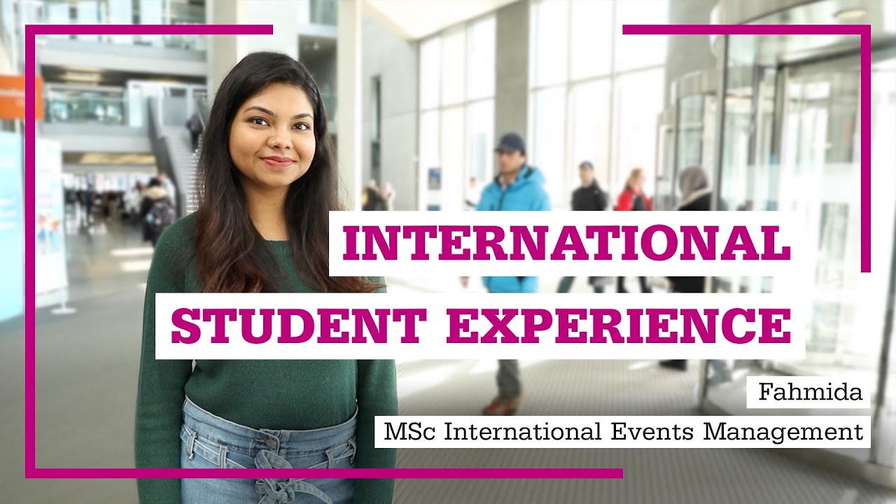 MSc International Events Management · Manchester Metropolitan University