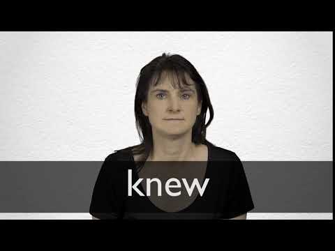 How to pronounce KNEW in British English