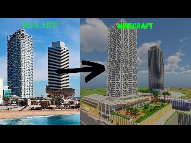 Barcelona In Minecraft Minecraft Map