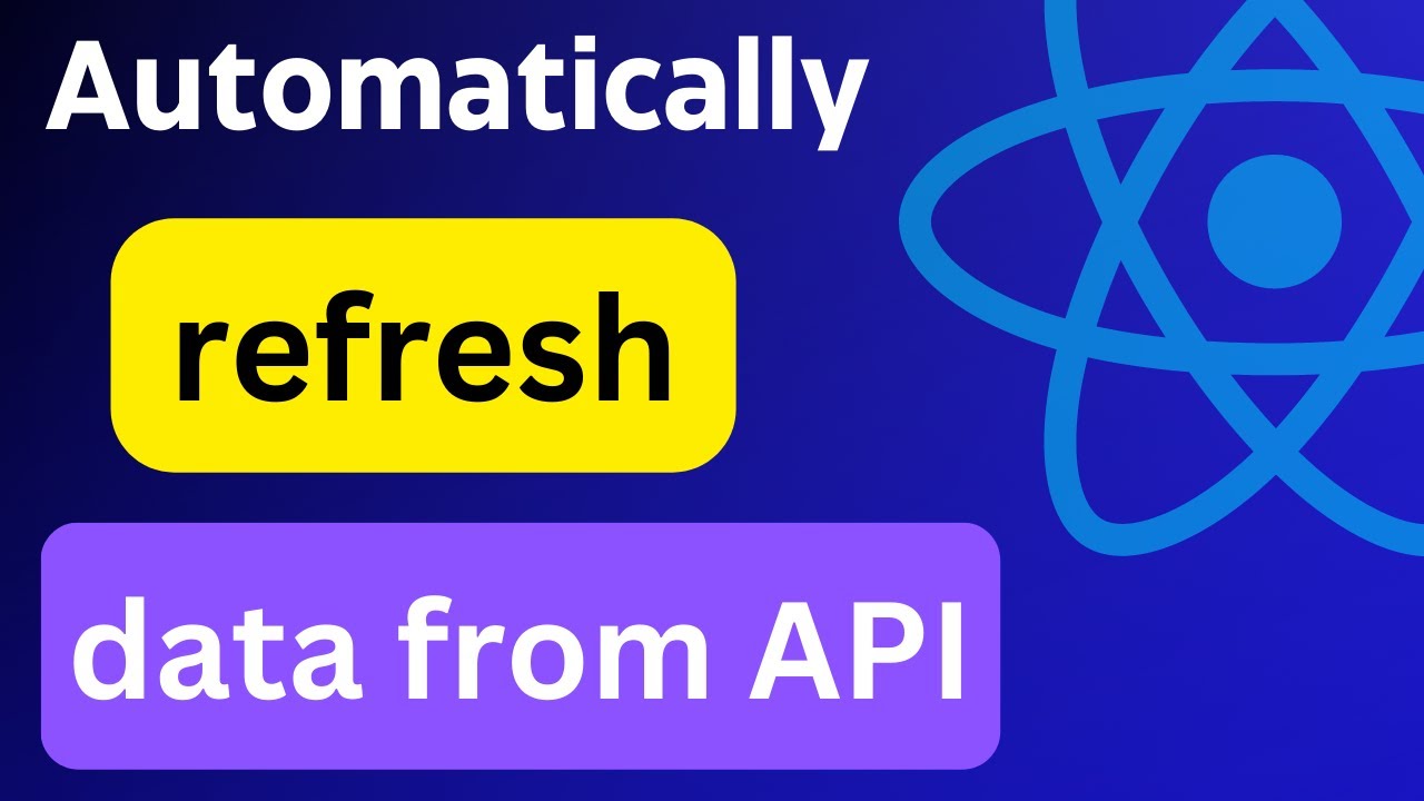 How to Refresh Data Automatically in React ? | React tutorial for Beginners
