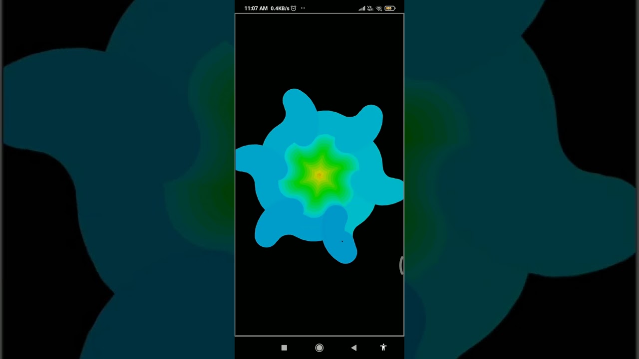 turtle 🐢 graphics illusion in python #turtle #coding #python #coding