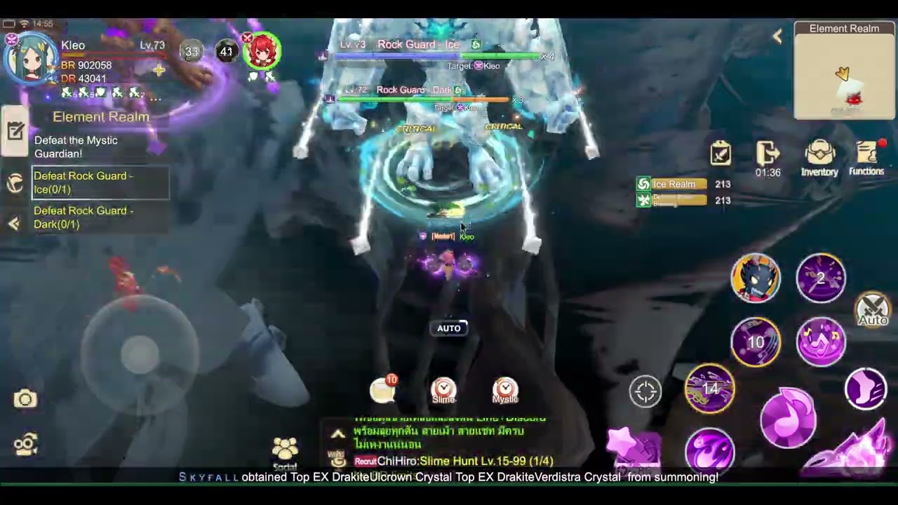 [Draconia Saga] Elemental Realm Difficulty 36 (Using Noxtella)