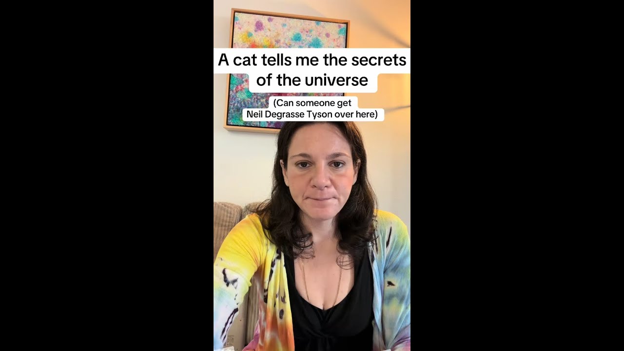 A Cat Tells Me The Secrets Of The Universe