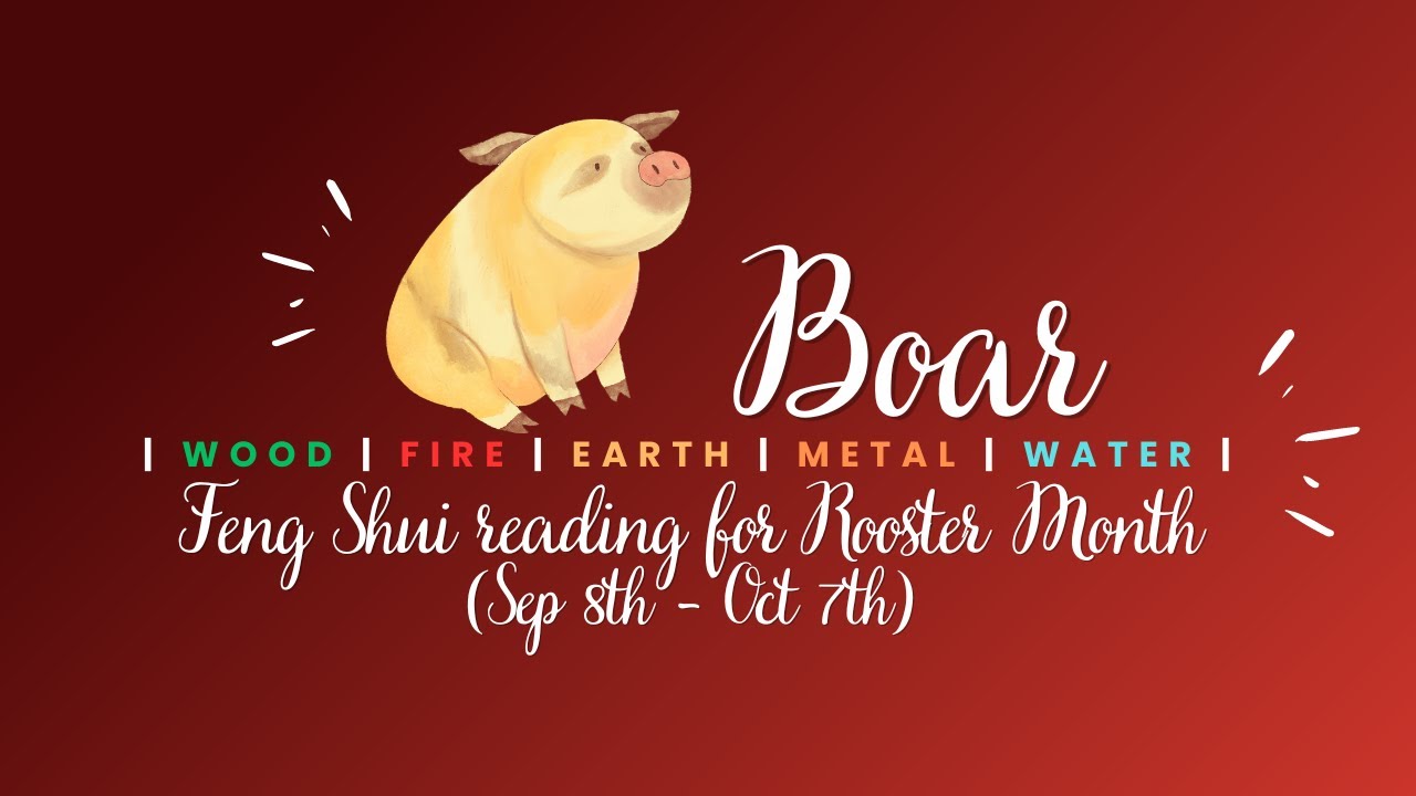 All 5 Pig Elements Fengshui Prediction in September 2023