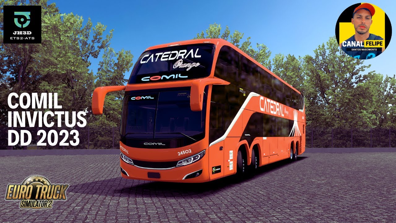 Comil Invictus DD 2023 Multichasis 150 - ETS 2