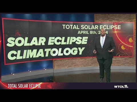 Total solar eclipse climatology: Will NW Ohio catch a glimpse?