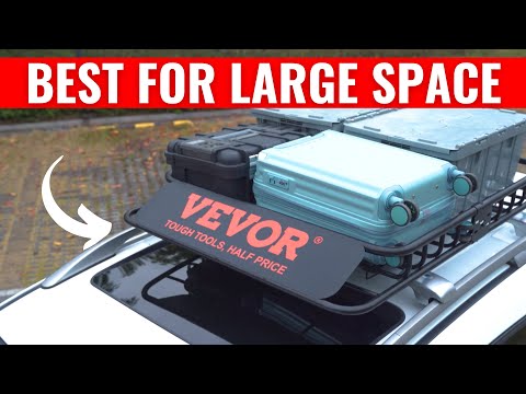 VEVOR Cargo Basket: Best Large Roof Rack Cargo Basket
