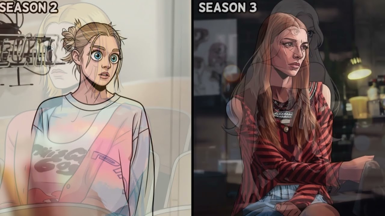 Euphoria S3 Jules Dark Transformation