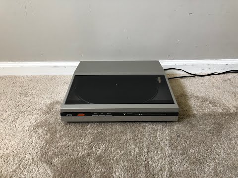 JVC L-E22 Linear Tracking Record Player Turntable