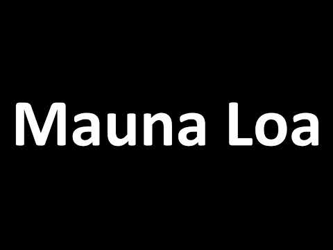How to Pronounce Mauna Loa