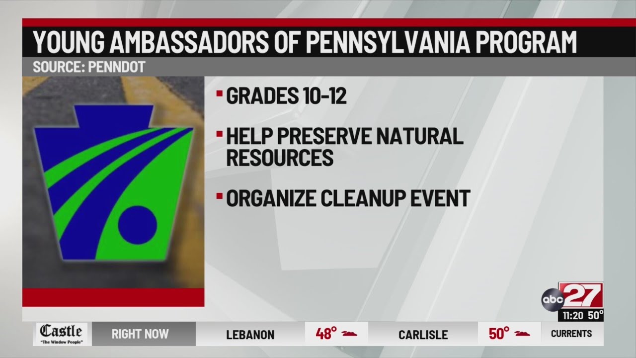 Teens invited to apply to PennDOT Young Ambassadors program