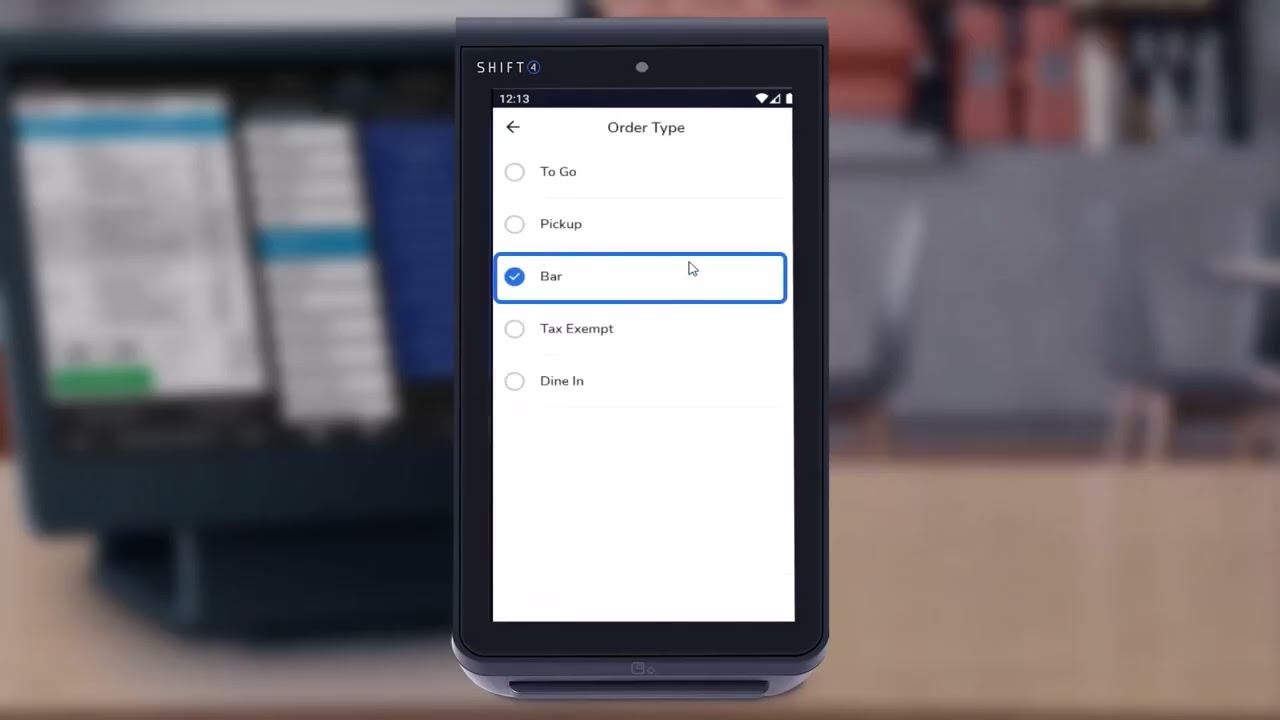 Shift4 Duo: Change Order Type