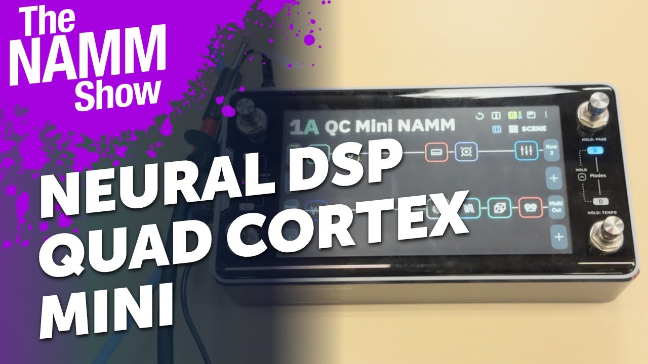 Neural DSP Quad Cortex Mini  | First Look + Sound Demo | NAMM 2026