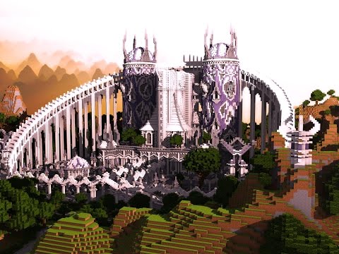 [Timelapse] Elysium castle Minecraft Project