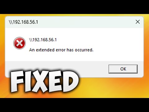 How to Fix An Extended Error Has Occurred in Windows 11 & Windows ...