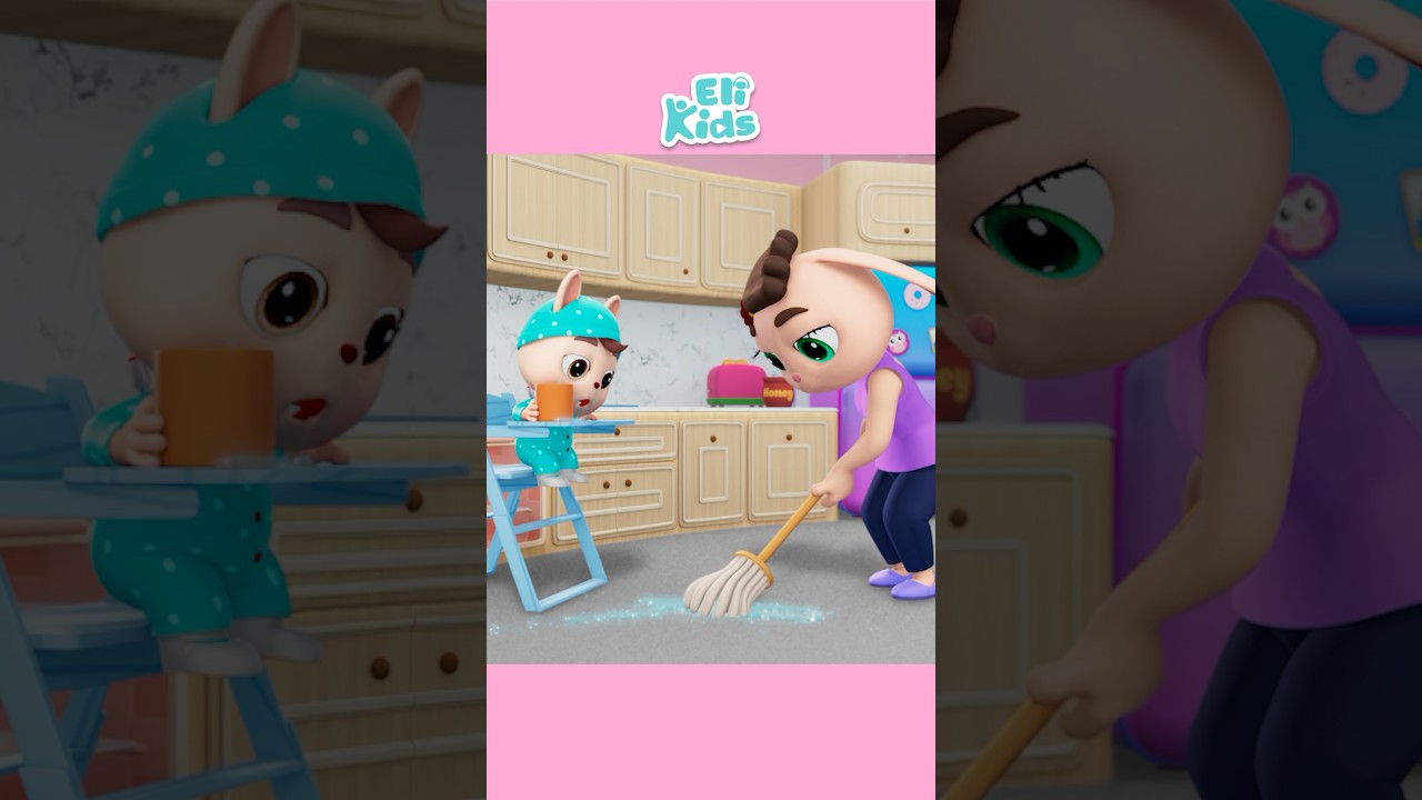 Why Mom Is Tired? Educational Song - Eli Kids