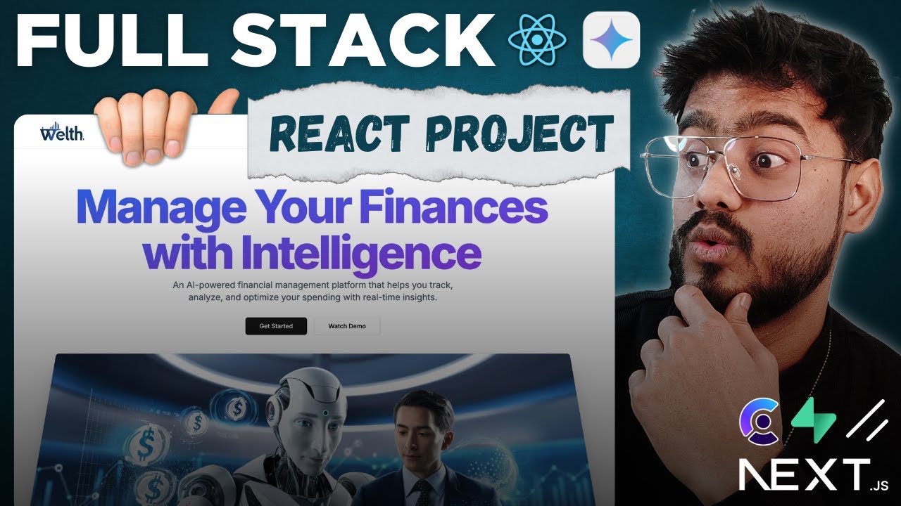 Building a Full Stack AI Finance Platform with Next.js and Tailwind CSS | Galaxy.ai