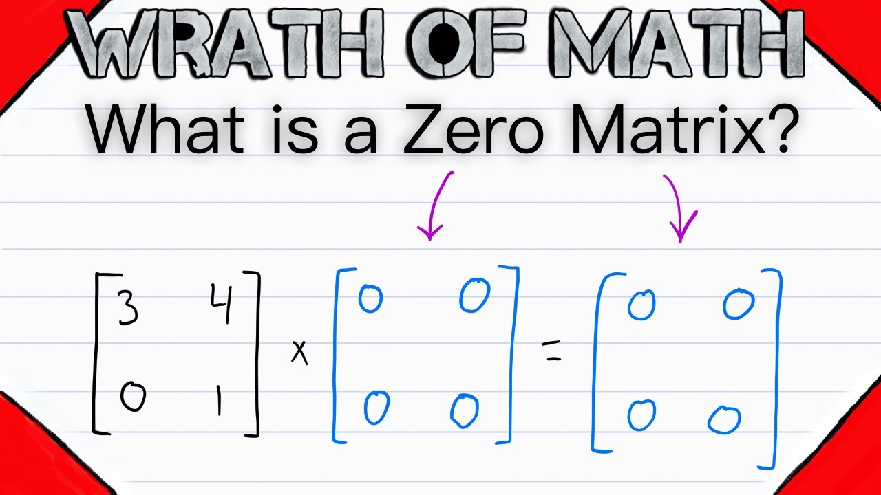 What is a Zero Matrix? | Linear Algebra, Matrix Theory, Zero Matrices, Null Matrix