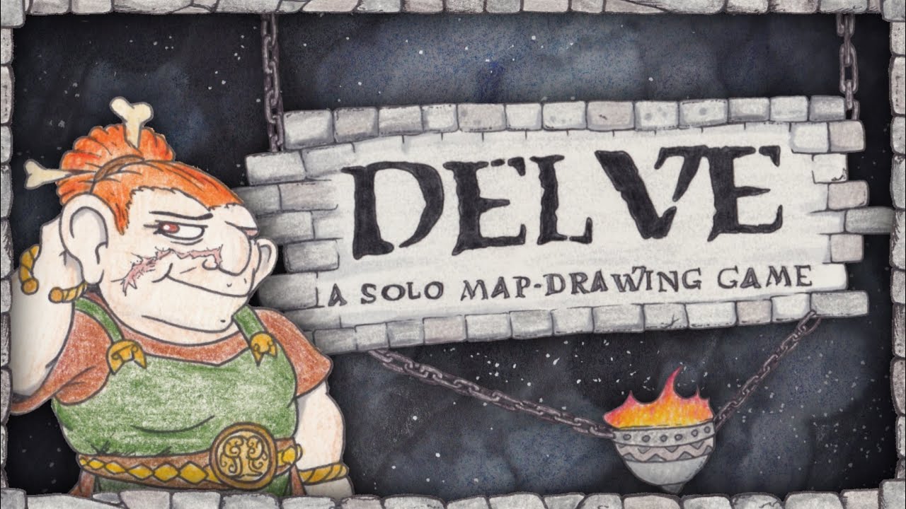 Delve, Rise, Umbra - Solo (paper) map building games - Games - Quarter ...