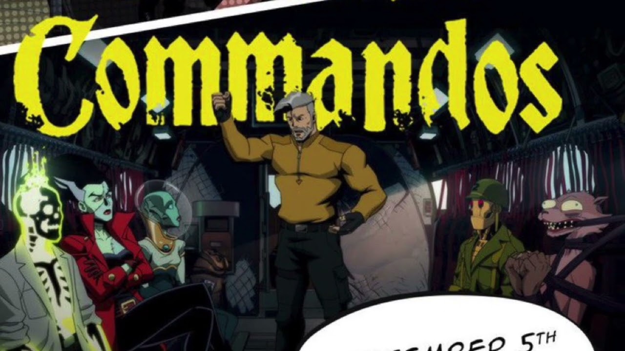 Creature Commandos Animated Series Poster