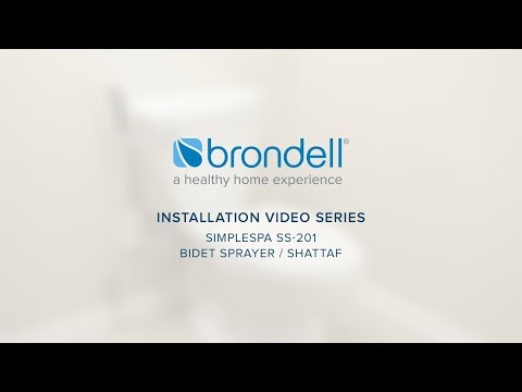 SimpleSpa Bidet Sprayer (SS-201) Installation Guide