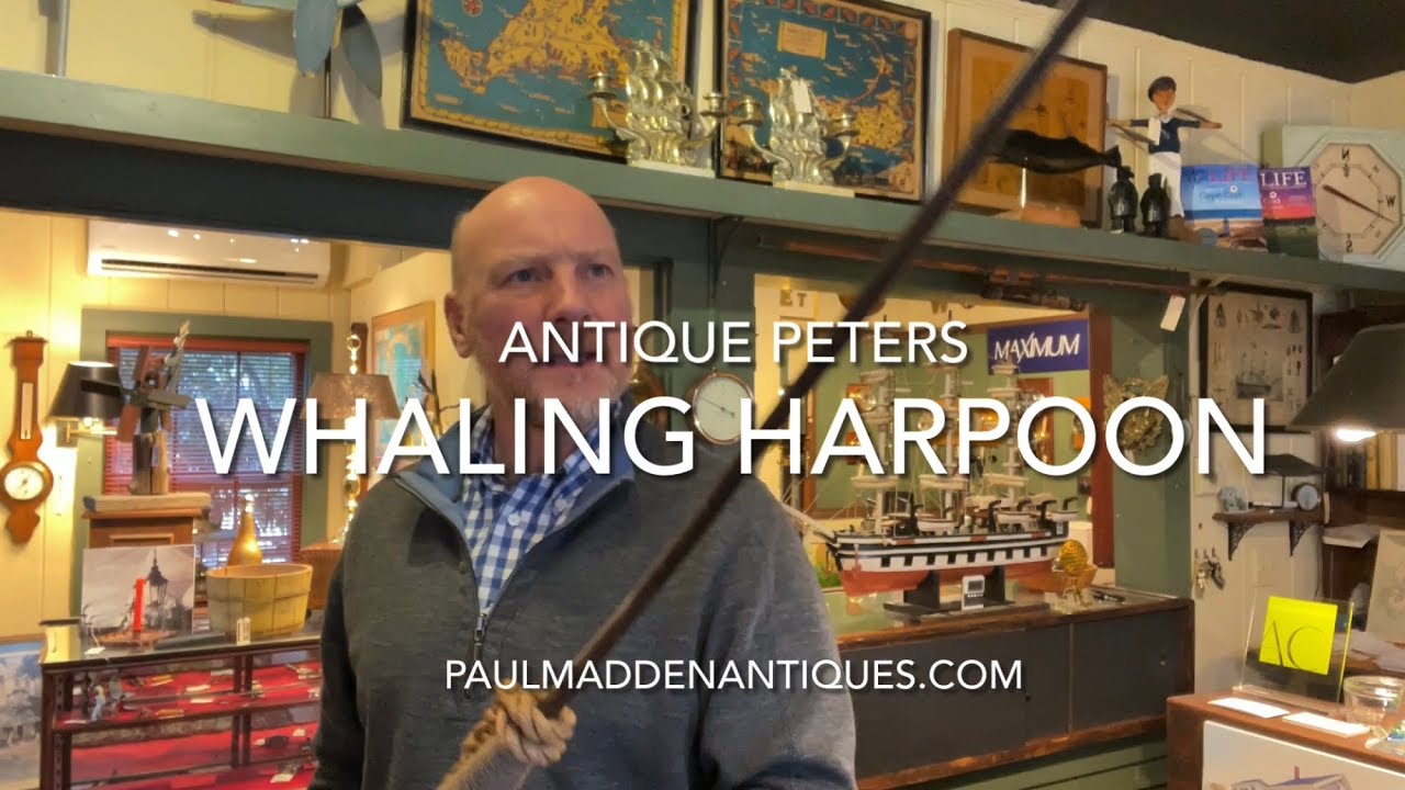 Antique Toggle Harpoon by Peters of New Bedford