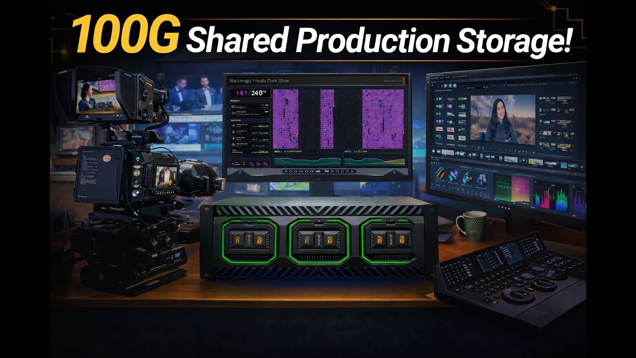 Blackmagic Design Media Dock Ultra Explained: Instant Access to Your Footage